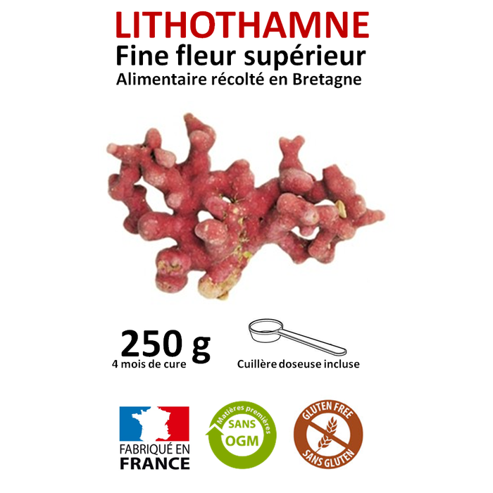 Lithothamne alimentaire en poudre